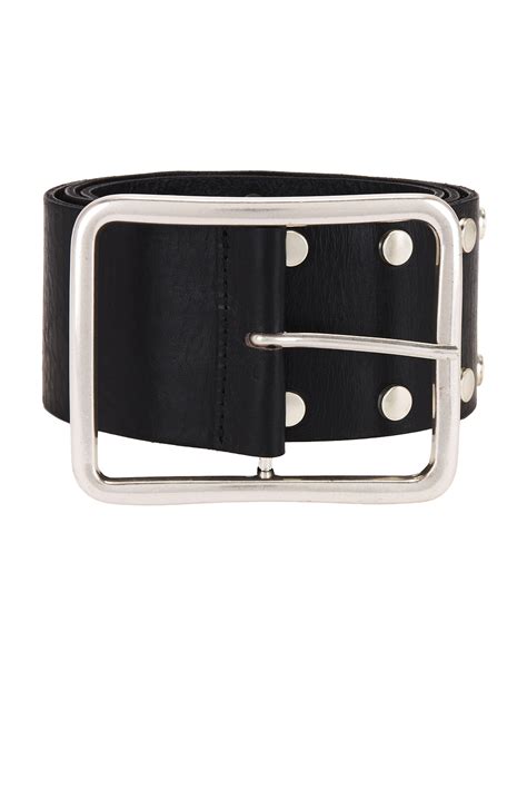 Free People Hex Hip Belt In Black Revolve