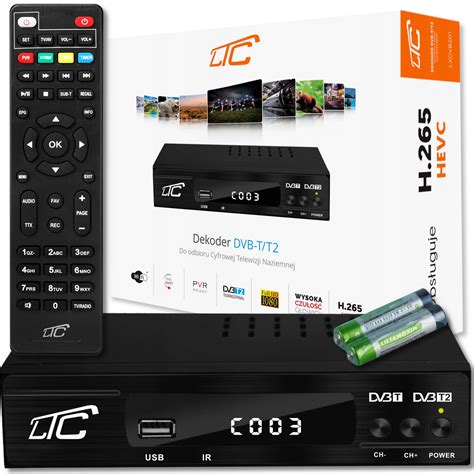 Dekoder Dvb Tt2 Ltc Lxdvb505 Sklep Opinie Cena W Allegro