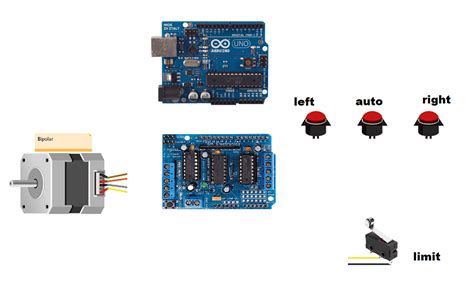 Arduino Uno Motor Shield V Step Motor Control Motors Mechanics Power And CNC Arduino