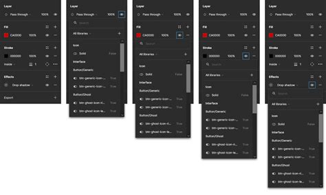Additional Boolean Variables Seperate Visibility Of Fillsstrokes