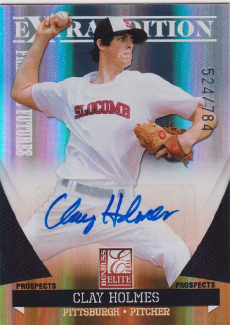 The Ultimate Clay Holmes Baseball Card Value Guide Midland Mint