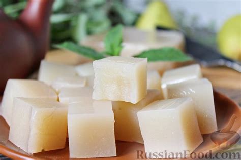 Рецепт: Грушевый мармелад на агар-агаре на RussianFood.com