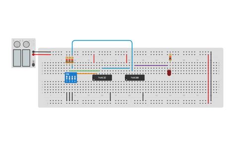 circuit design a b c tinkercad