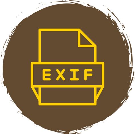 Exif File Format Icon Vector Art At Vecteezy