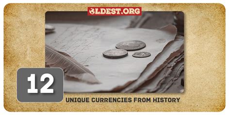 12 Unique Currencies From History