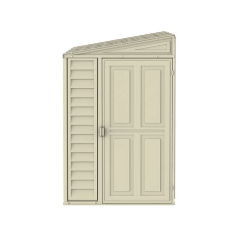 Duramax 4ft X 10ft Sidemate Vinyl Resin Outdoor Storage Shed With Foun