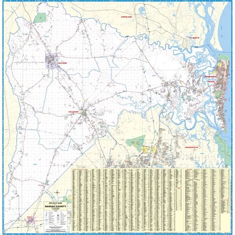 Nassau County Map Printable