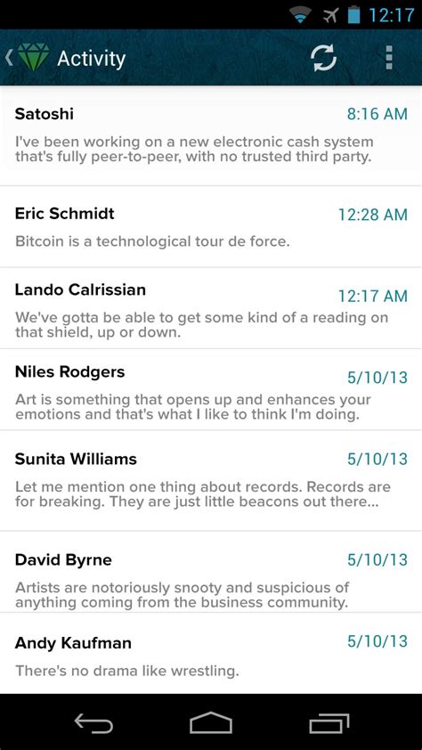 using bitcoin on gliph s updated android app gliph company blog