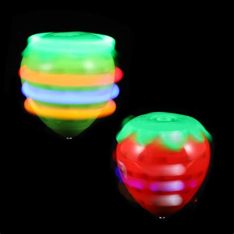 Titirez Automat Cu Joc De Lumini Si Muzica Capsuna Rosu Emagro