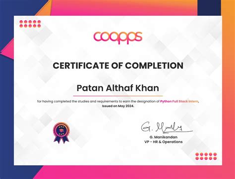 Coapps Althaf Khan Patan