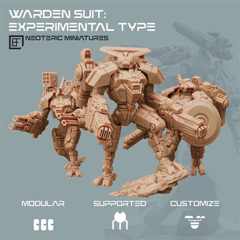 Warden Suit Experimental Type The Makers Cult