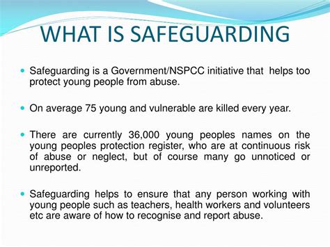 Ppt Safeguarding Powerpoint Presentation Free Download Id5052305
