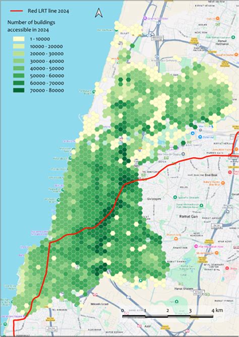 9 Visualization Of Accessibility Map — Introduction To Qgis Plugin Accessibility Calculator