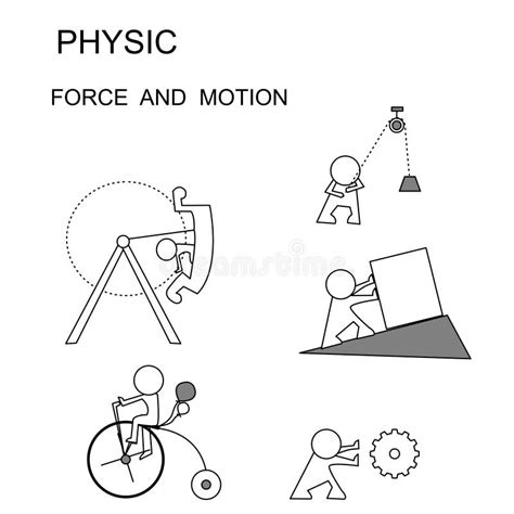Science Force Clipart Push And Pull Directed Science Model Drawings