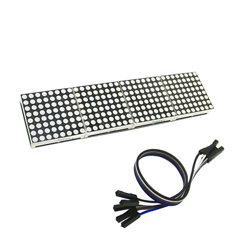 MAX Microcontroller Display LED P Line Dot Matrix Module For Arduino Amazon In Computers