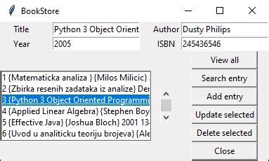 GitHub Seki BookStore BookStore Is A Simple Program Written Completely In Python