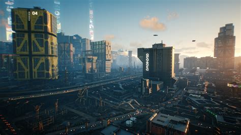 Cyberpunk 2077 Night City Concept Art