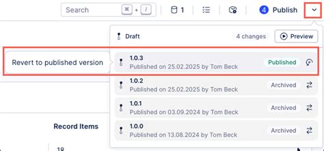 publishing packages and version control