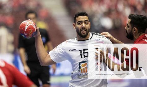 MalmÖ 20230121 Egypts Ahmed Mohamed And Bahrains Hasan Alsamahiji During Saturdays Match In The