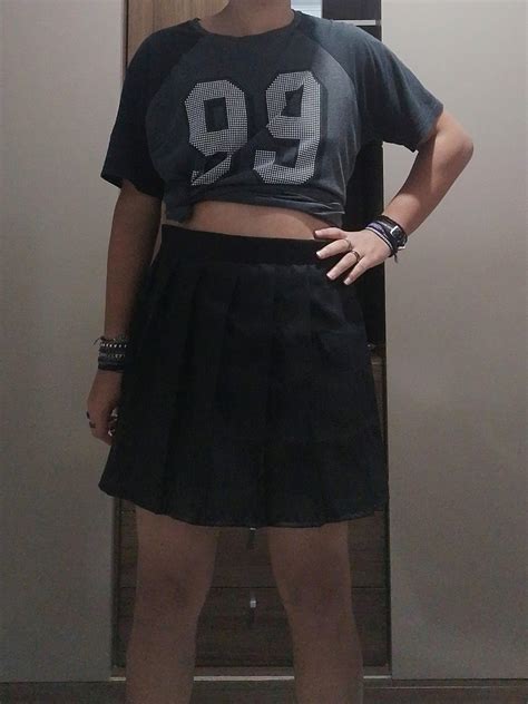 My First Time Wearing A Skirt What Do You Think R Nonbinary