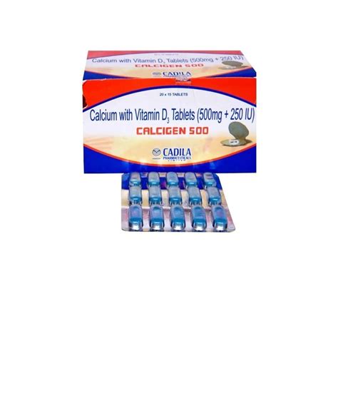 Calcium Calcigen 500 Tablet 250 Mg At Rs 107stripe In Nagpur Id