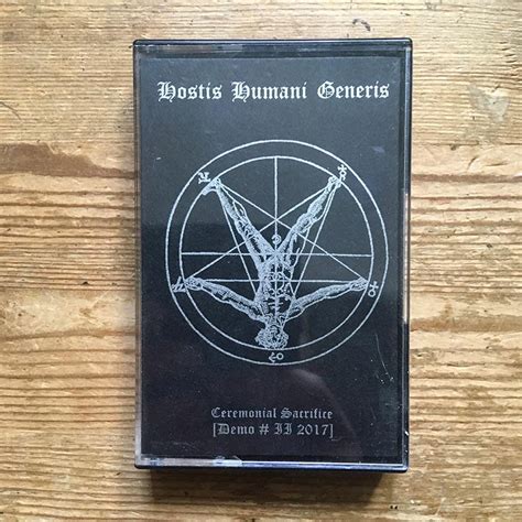Hostis Humani Generis Ceremonial Sacrifice Demo Ii Mc