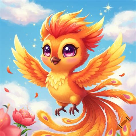 Cute Phoenix Mythology