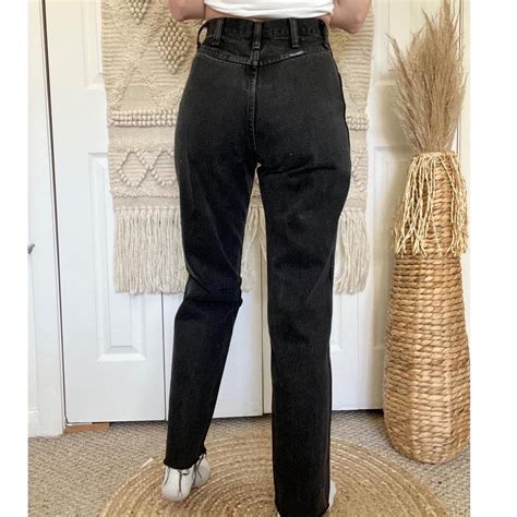 Vintage Handmade Upcycled Bleach Dye Peace Sign Wrangler Jeans Etsy