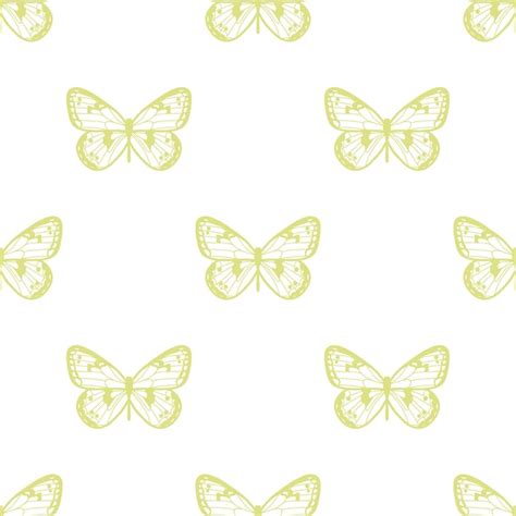 Premium Vector Butterfly Seamless Repeat Pattern Background