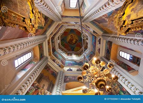Interior Of St Basils Cathedral In Moscow Editorial Stock Image Image