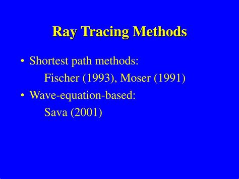 Ppt Ray Tracing In Matlab Powerpoint Presentation Free Download Id