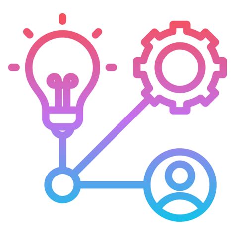 Resource Allocation Generic Gradient Outline Icon