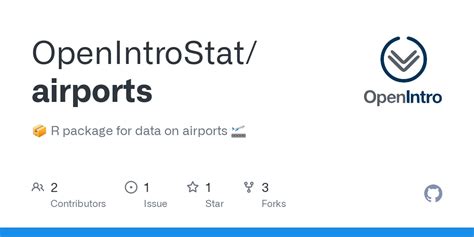 github openintrostat airports 📦 r package for data on airports 🛫