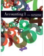 Accounting 1 7th Edition Workbook Uk 9780132667654 Books