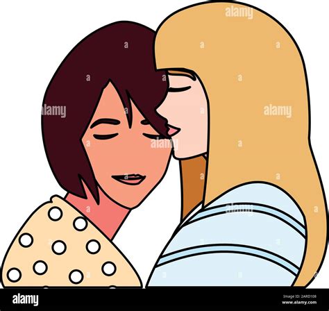 Women Lesbians Kiss Banque De Photographies Et Dimages à Haute Résolution Alamy