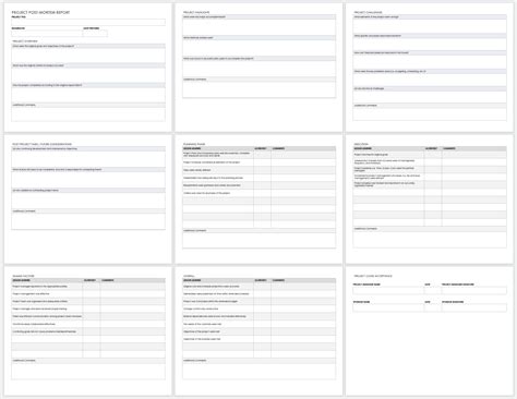 Free Project Report Templates Smartsheet In Implementation Report