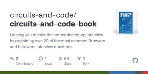 Github Circuits And Code Circuits And Code Book Helping You Master The Embedded Co Op