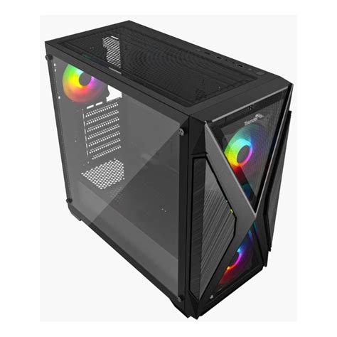 Thunder Diesel Rgb Gaming Case Tgc 684 Atx With 3x Argb Fan