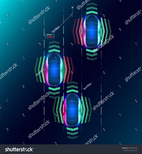 Car Interface Hud Gui Ui Style Stock Vector Royalty Free 1897993975