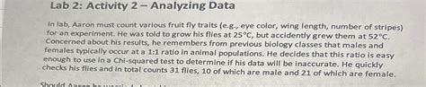 Solved Lab 2 Activity 2 ﻿analyzing Datain Lab Aaron Must