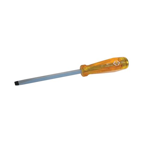 Ck Hd Classic Strike Through Screwdriver Slotted 6x100mm Saftec