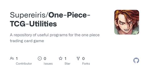 GitHub Supereiris One Piece TCG Utilities A Repository Of Useful Programs For The One Piece