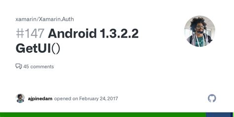 android 1 3 2 2 getui · issue 147 · xamarin xamarin auth · github