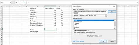 Percentage Formula In Microsoft Excel Excel Tutorials