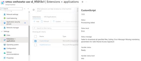 Deploy Custom Script Extension On Azure Virtual Machine Scale Set Sre How To