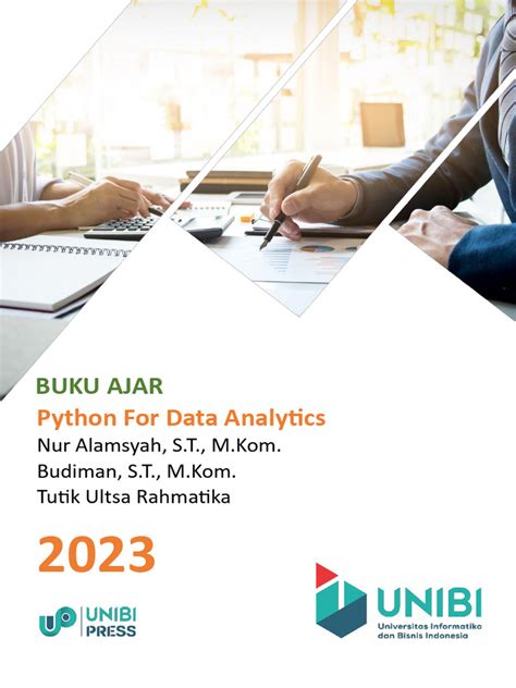 Python For Data Analytics Buku Ajar Pdf
