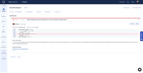 Codacy Vulnerability Scanning Now Includes Insecure Dependencies Detection
