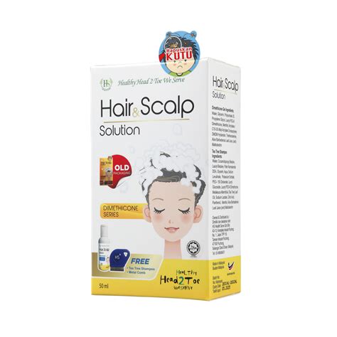 Hs Hair And Scalp Solution 50ml Lazada