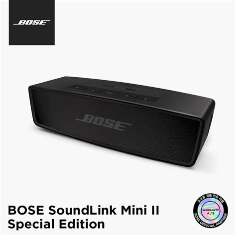 보스 [bose] 보스 정품 사운드링크 미니2 Se 트리플 블랙 블루투스 스피커 위시버킷
