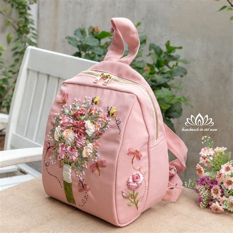 Women Floral Backpack Etsy